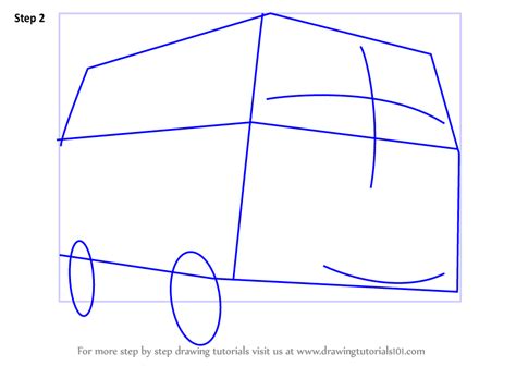 How To Draw Fillmore From Cars 3 Cars 3 Step By Step
