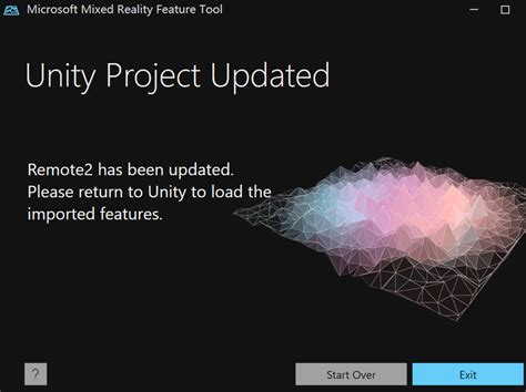 unity 配置mrtk mixedrealityfeaturetool csdn博客