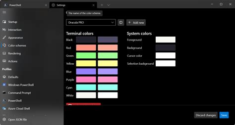 Win Terminal Settings Dominickm Com