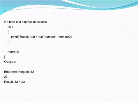 nesting of if else statement and else if ladder pptx