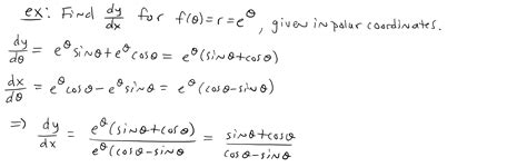 Struggling With Polar Coordinates Can Anyone Explain How My Professor Goes From Step 1 To 2