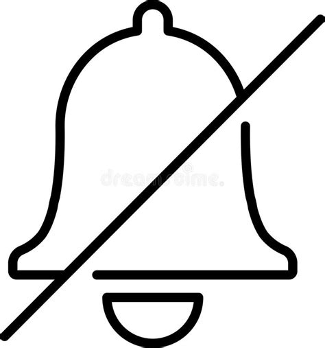 Notification Bell Icon New Message Alert Sign Symbol Inbox Message