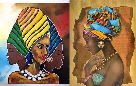 African Woman Art