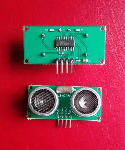 Acrylic Ultrasonic Sensor Module Sensing Distance Mm Model Name Number HC SR At
