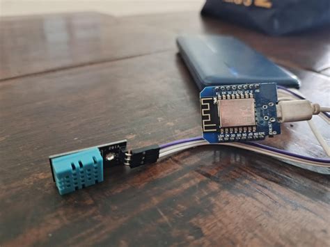 Monitoring Sensor Pendeteksi Suhu Dan Kelembaban Memakai Esp8266 Dan Dht11 5 Steps Instructables