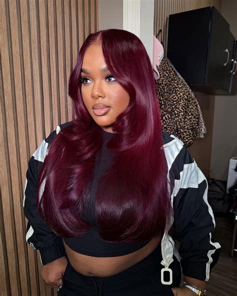 21 Worthy Dark Burgundy Hair Style Ideas