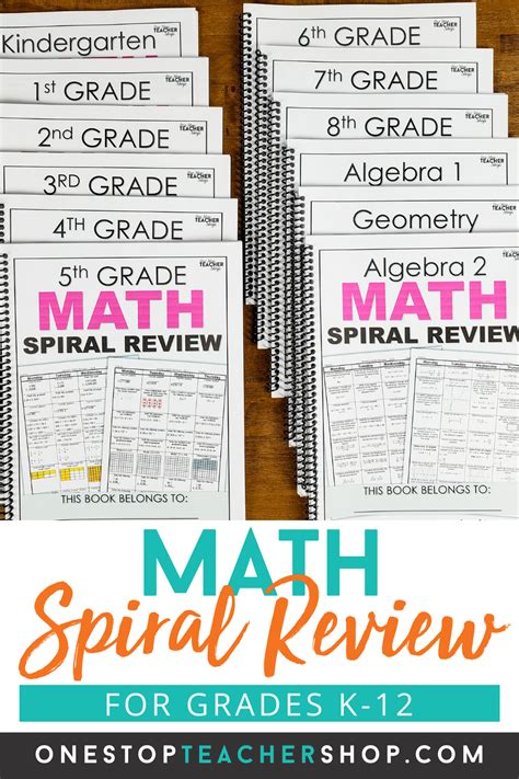 Math Spiral Review And Quizzes Homework Or Morning Work