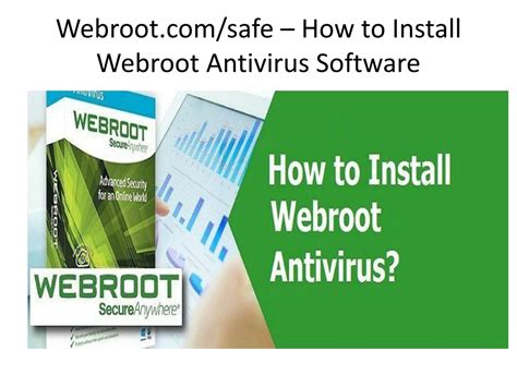 PPT Webroot Com Safe Enter Webroot Key Code PowerPoint Presentation ID