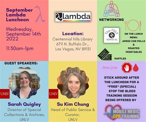 Happening Wednesday Lambda Business Association