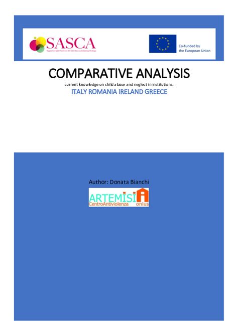 Pdf Comparative Analysis Donata Bianchi