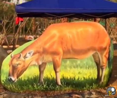 نقاشی جالب این مرد فیلو