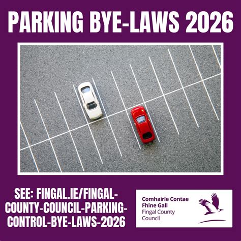 The New Fingal Parking Control Fingal County Council Facebook