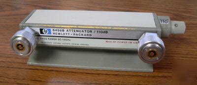 Hp Agilent B APC Db Step Attenuator Dc Ghz