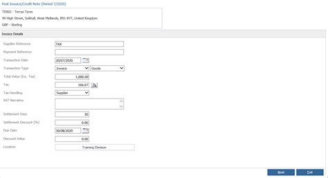 📝 Remaining Value Showing Incorrectly When Posting An Invoice Within Purchase Ledger Pinewood