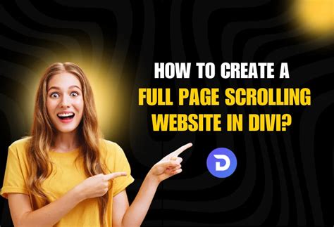How To Create A Full Page Scrolling Website In Divi Themencode Llc