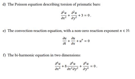 Solved Classify The Following Pdes Into Linearnonlinear