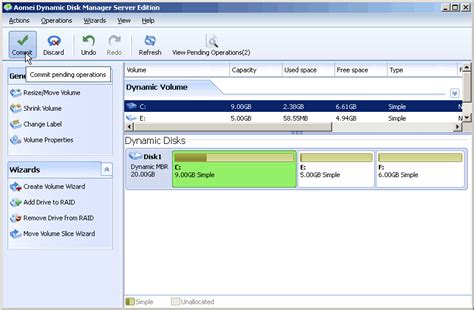 Resize Dynamic Disk In Windows Xp Vista78 Server 20002003