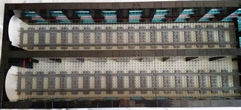 Locomotive Shed Steam Engine Refueling Towers Real MOCs LDD File LEGO Train Tech