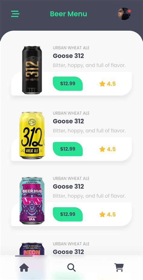 Beer Store Made With Flutter Free Flutter Source Code