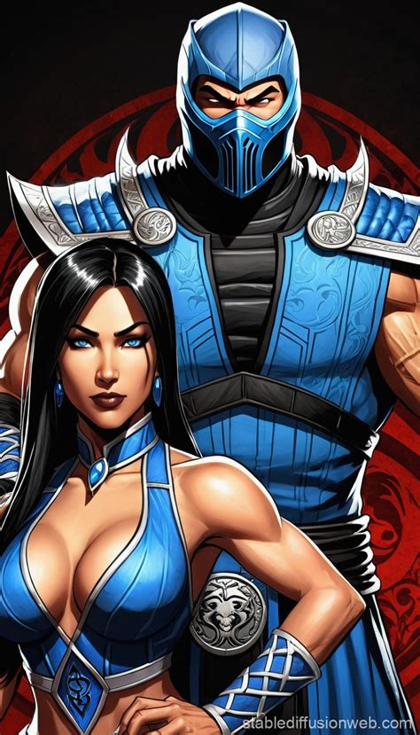 Mortal Kombat Sub Zero Husband And Wife Stable Diffusion Online
