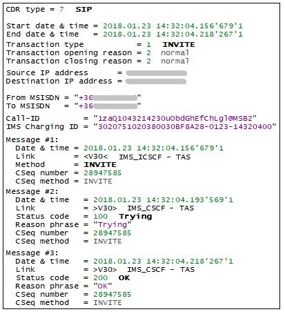 SIP SRVCC CDR Collected In The CSCF AS Relation Figure Represents A Download Scientific