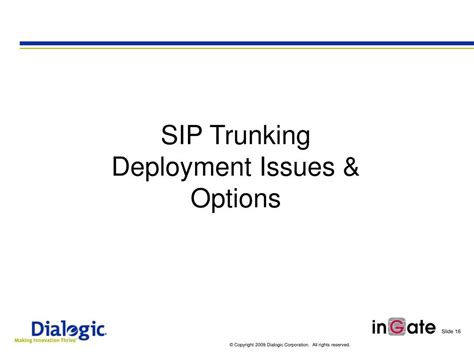 Ppt Technical Strategy Secure Sip Trunking In Legacy Pstn Pbx Environments Powerpoint