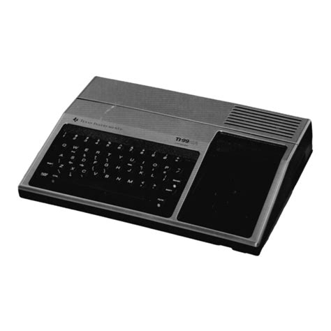 Texas Instruments Sams Ti 994a Phc004a Manuals Manualslib