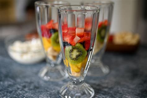 Lebanese Fruit Cocktail With Ashta Simply Lebanese