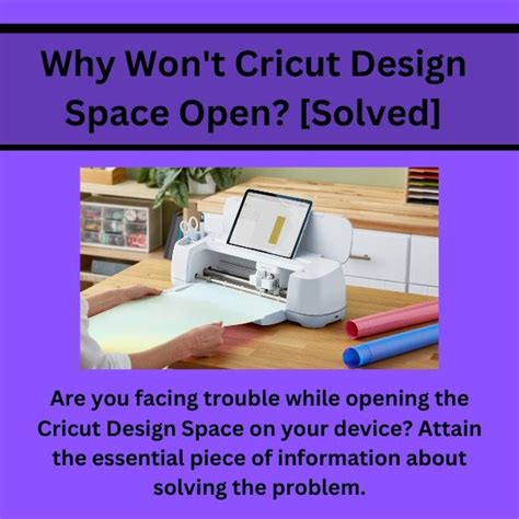 Why Wont Cricut Design Space Open Solved By Thomas Eve Medium