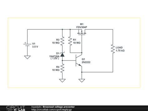 Brownout Voltage Preventer Circuitlab