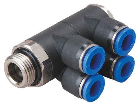 Cdpat08g022 Push In Fittings Cdc Metric Tube To Thread Pat Bspp Double