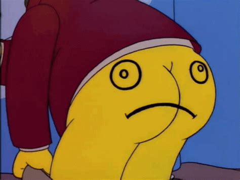 Homer Simpson Mooning  Homer Simpson Mooning A Little Cheeky