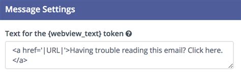 How To Use Webview And Unsubscribe Tokens Webmecanik