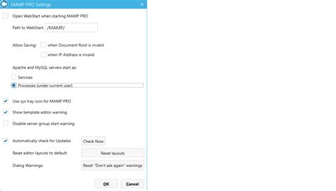 Mamp Pro Windows Documentation How Tos General
