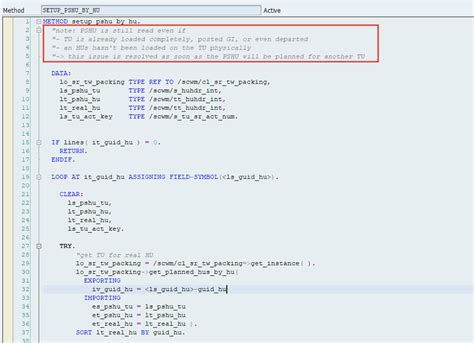 solved why does ewm call scwm gmhu select during scwm t sap