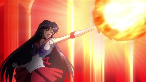 Mars Fire Soulfire Attack Sailor Moon Crystal Sailor Mars Sailor