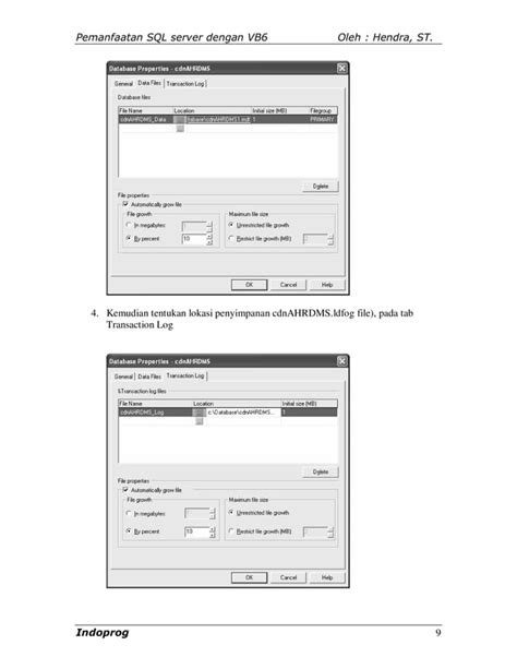 Pemanfaatan Sql Server Dengan Vb6 PDF