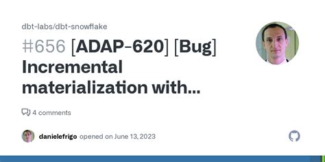 Adap 620 Bug Incremental Materialization With Append Strategy