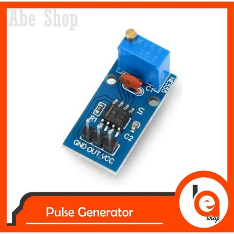 Pulse Generator Square Wave Frequency Duty Cycle NE NE Module Blue Abe Shopee Malaysia