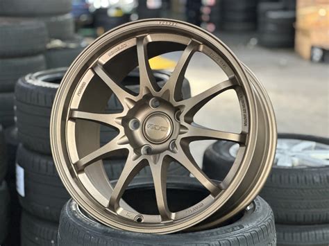 18x95 Aow Ce28 Cr Rays Te37 Bronze 5x120 Fk8r Fl5r Honda Civic Type R