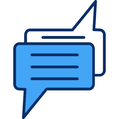 Messaging Generic Blue Icon