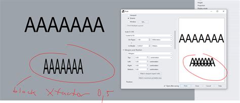 Bug Text In Block Is Printed Incorrectly Under Non Uniform Scale Rhino For Windows Mcneel Forum