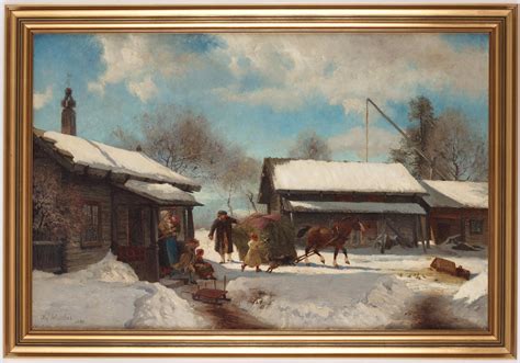 Olof Arborelius Rural Idyll Dalarna Bukowskis