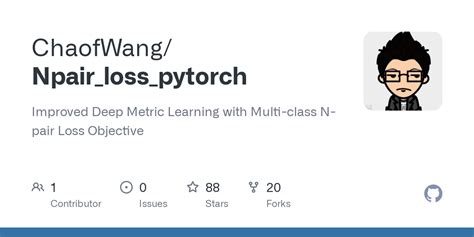 Github Chaofwangnpairlosspytorch Improved Deep Metric Learning