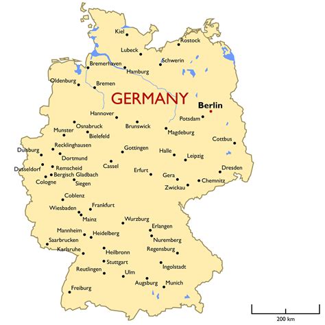 Map Germany