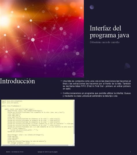 Interfaz Del Programa Java Pdf Informática