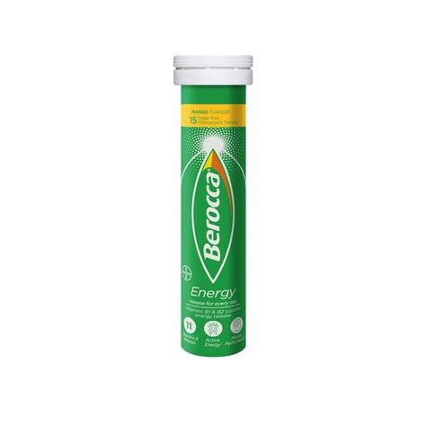 Berocca® Mango Effervescent Tablets