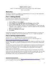 Lab4 W23 Pdf EECS 2030 Lab 4 About 2 Of The Final Grade May Be Done In Groups Of Up To