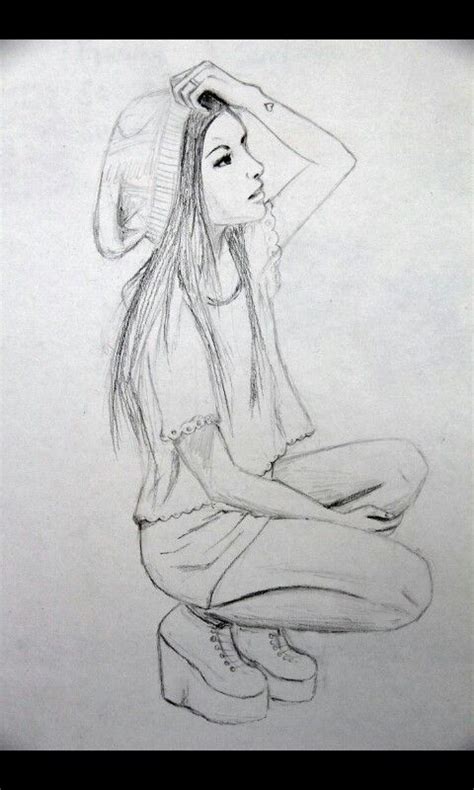 Easy Cute Drawings Of People Anipapper Art Pinterest
