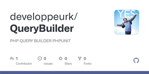github developpeurk querybuilder php query builder phpunit